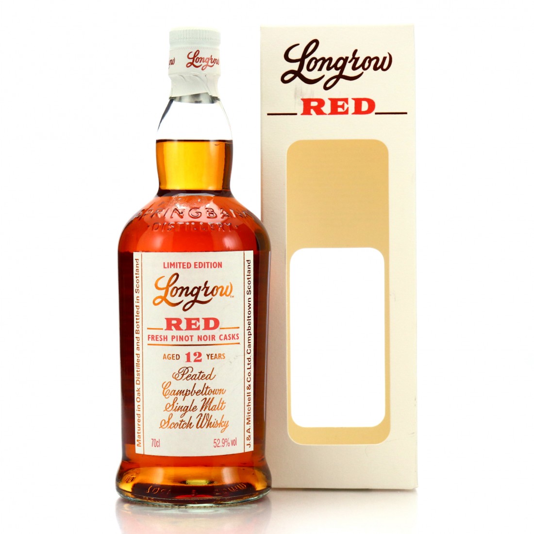 Longrow Red 12 Year Old Pinot Noir | Whisky Auctioneer