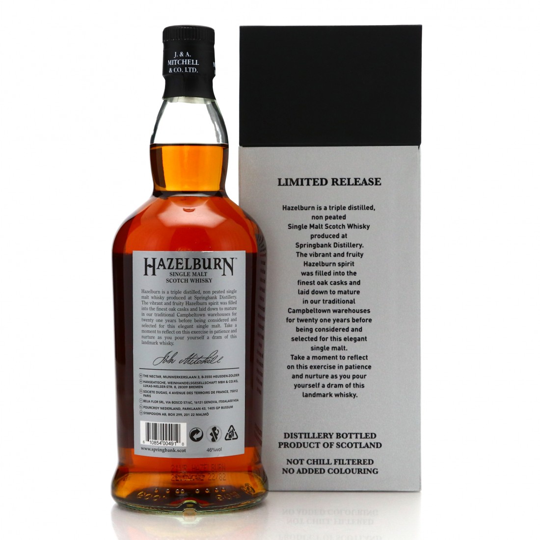 Hazelburn 21 Year Old 2022 Release | Whisky Auctioneer
