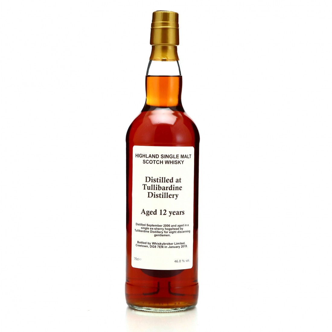 Tullibardine 2006 Whisky Broker 12 Year Old | Whisky Auctioneer