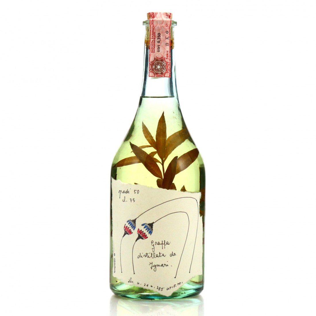 Levi Serafino Grappa Distillata da Ignari 1991 | Whisky Auctioneer