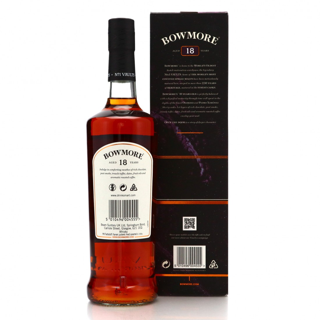 Bowmore 18 Year Old Deep and Complex / Timeless Series | Whisky Auctioneer