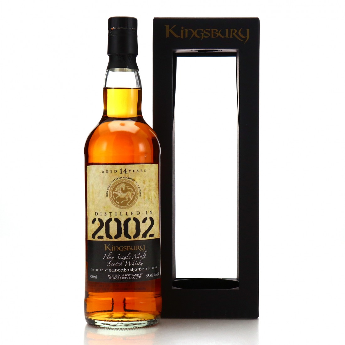 Bunnahabhain 2002 Kingsbury 14 Year Old Whisky Auctioneer