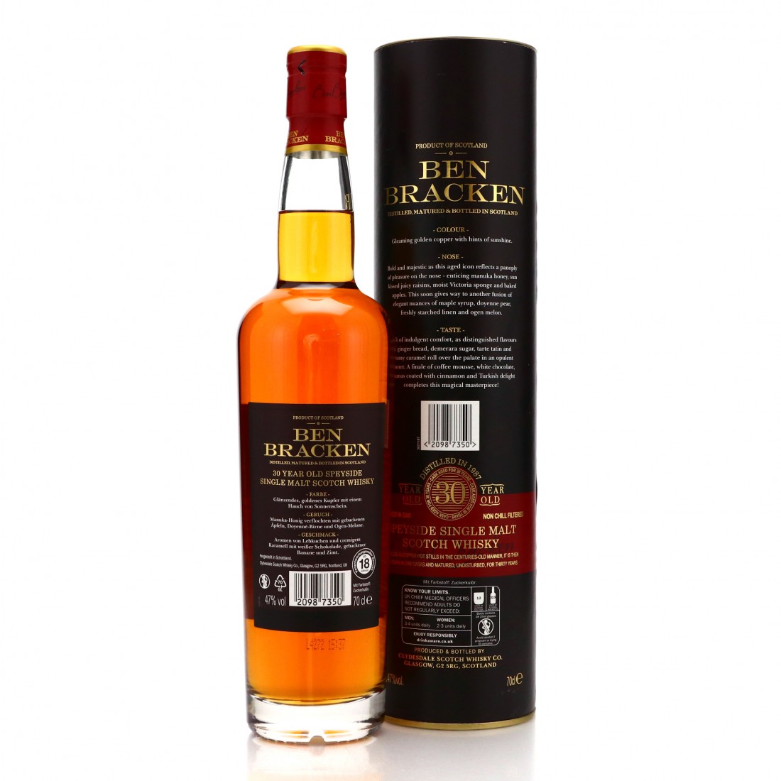 Ben Bracken 1987 30 Year Old Speyside Single Malt | Whisky Auctioneer