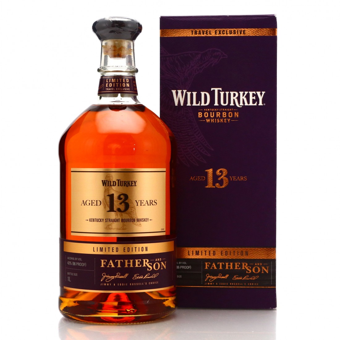 Wild Turkey 13 Year Old Father and Son 1 Litre | Whisky Auctioneer