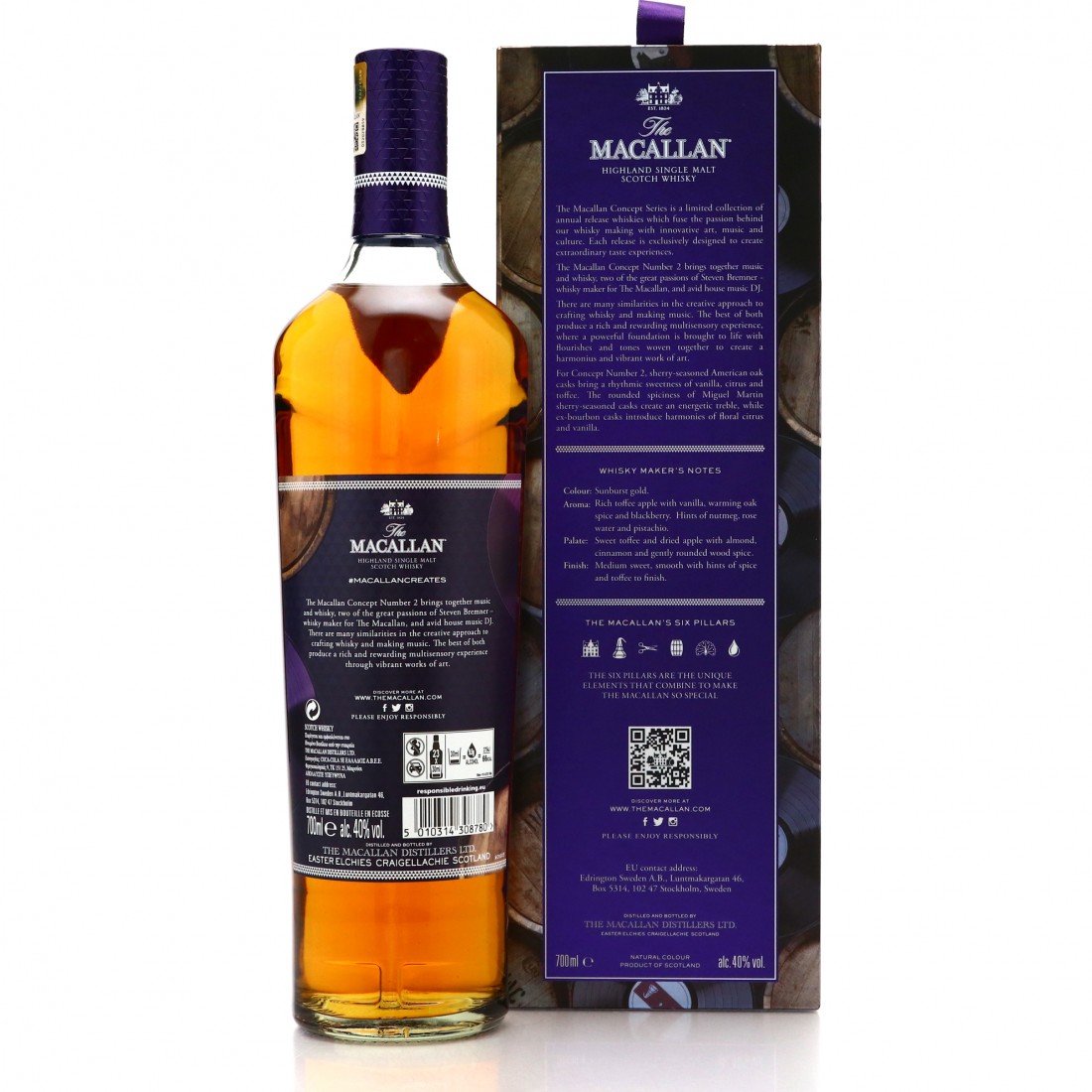 Macallan Concept Number 2 / Music | Whisky Auctioneer
