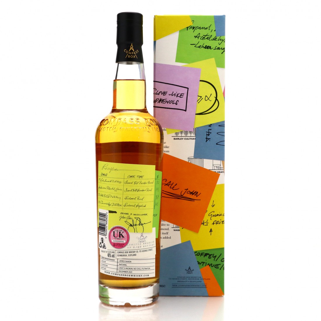 Compass Box Experimental Grain Whisky Whisky Auctioneer