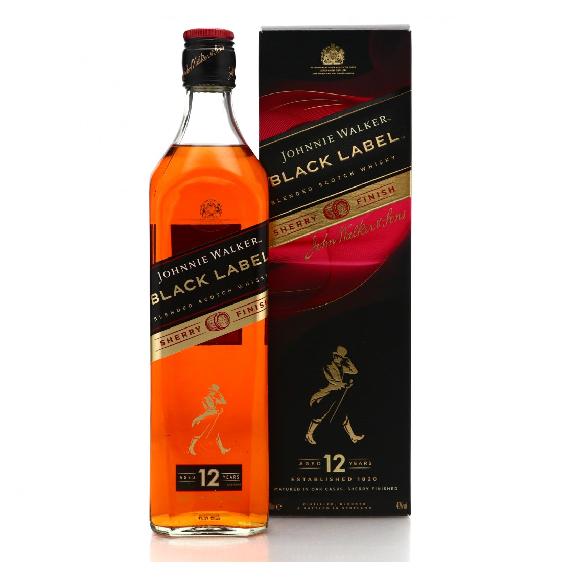 Johnnie Walker Black Label 12 Year Old Sherry Finish | Whisky Auctioneer