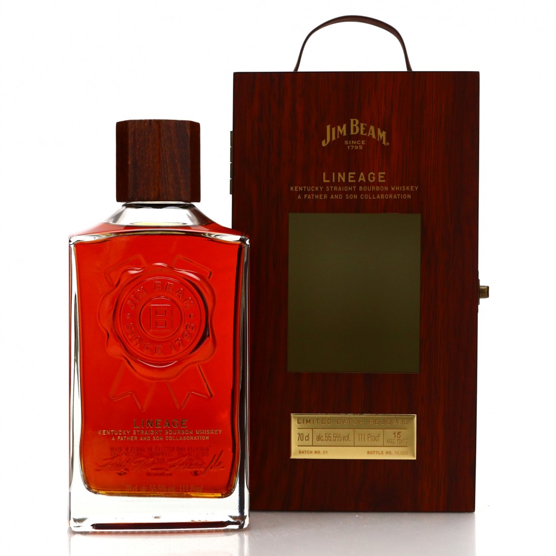 Jim Beam Lineage 15 Year Old Batch #1 70cl | Whisky Auctioneer
