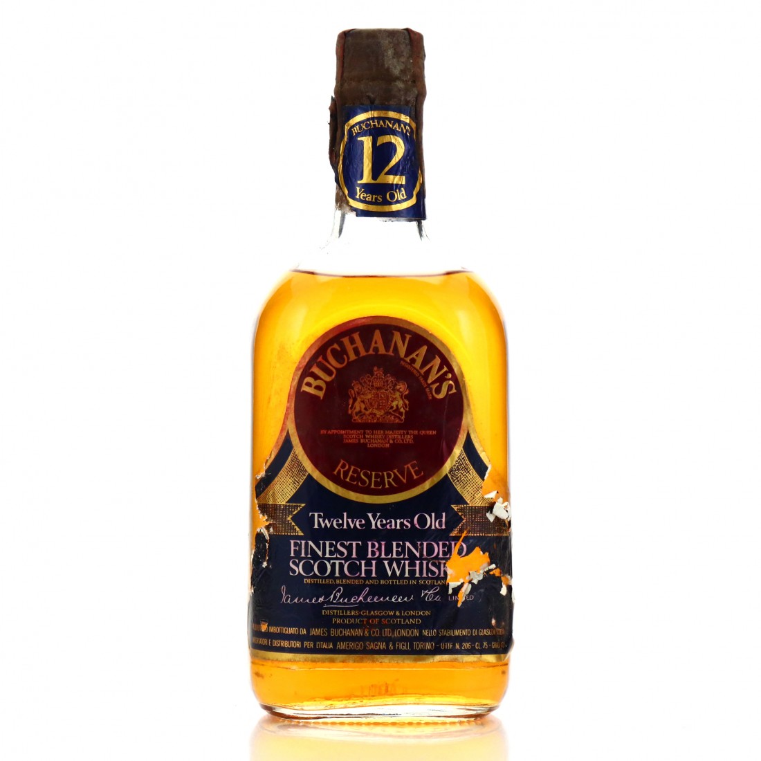 Buchanan's 12 Year Old De Luxe 1980s | Whisky Auctioneer