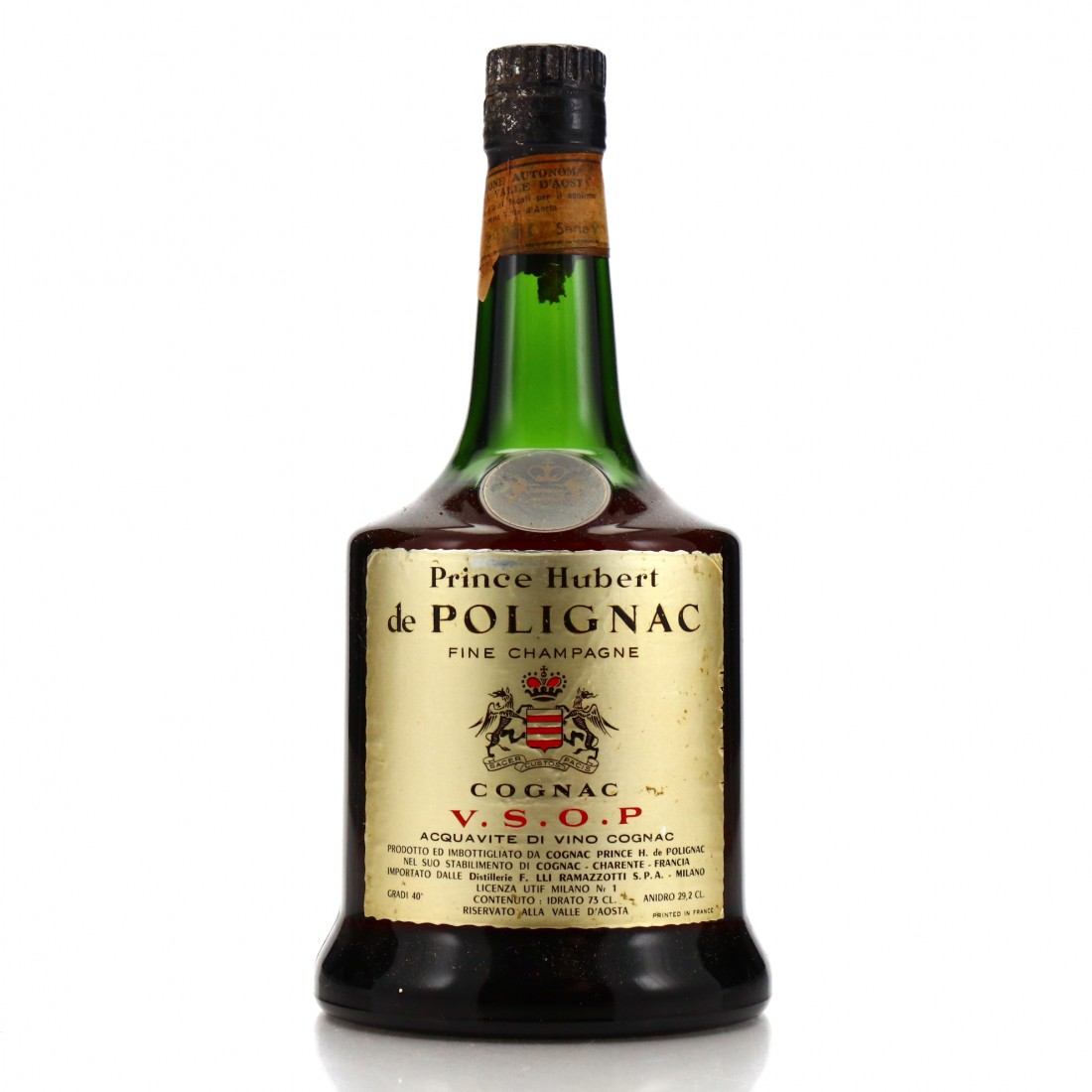 Prince Hubert de Polignac VSOP Cognac 1970s / Ramazzotti Import ...