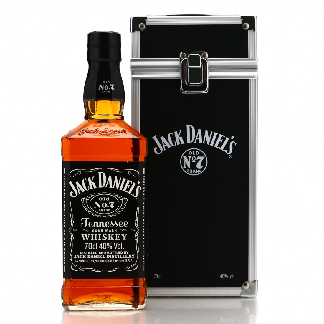 Jack Daniel's Old No.7 Brand 80 Proof 70cl / Flight Case - French ...