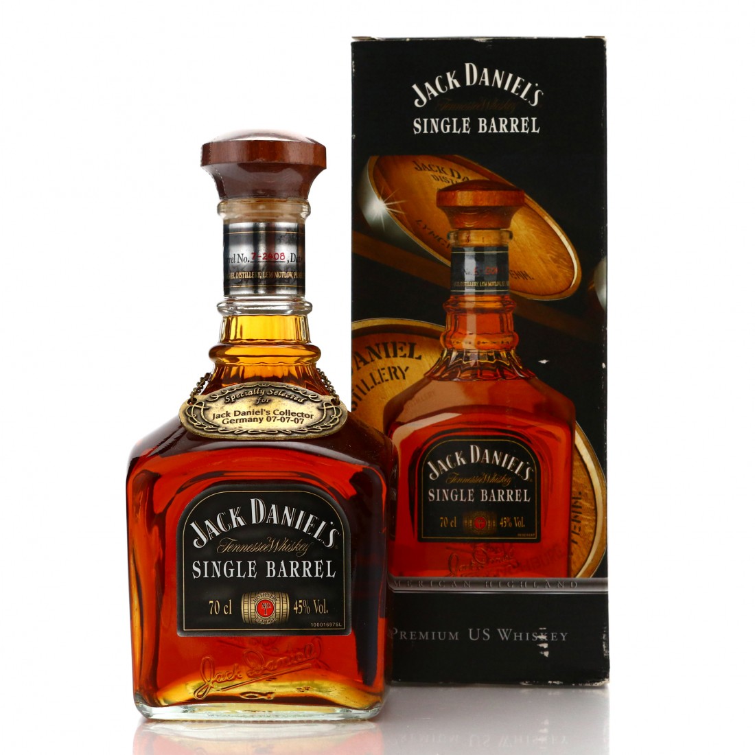 Jack Daniel's Single Barrel 2007 70cl / Germany 07-07-07 | Whisky ...