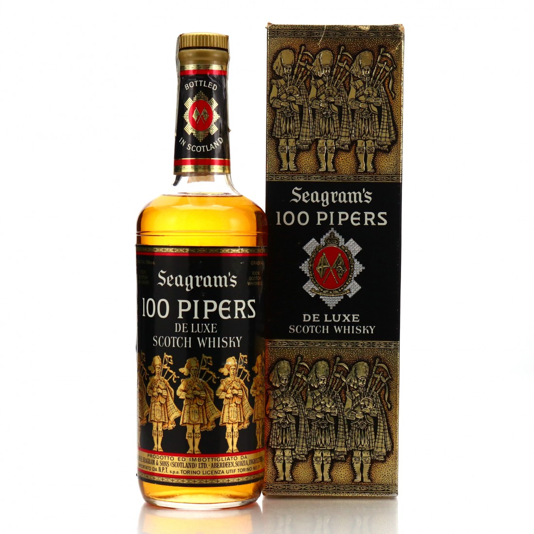 Seagram's 100 Pipers 1980s | Whisky Auctioneer