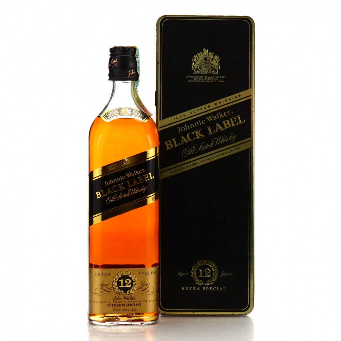 Johnnie Walker Black Label 12 Year Old 1990s | Whisky Auctioneer