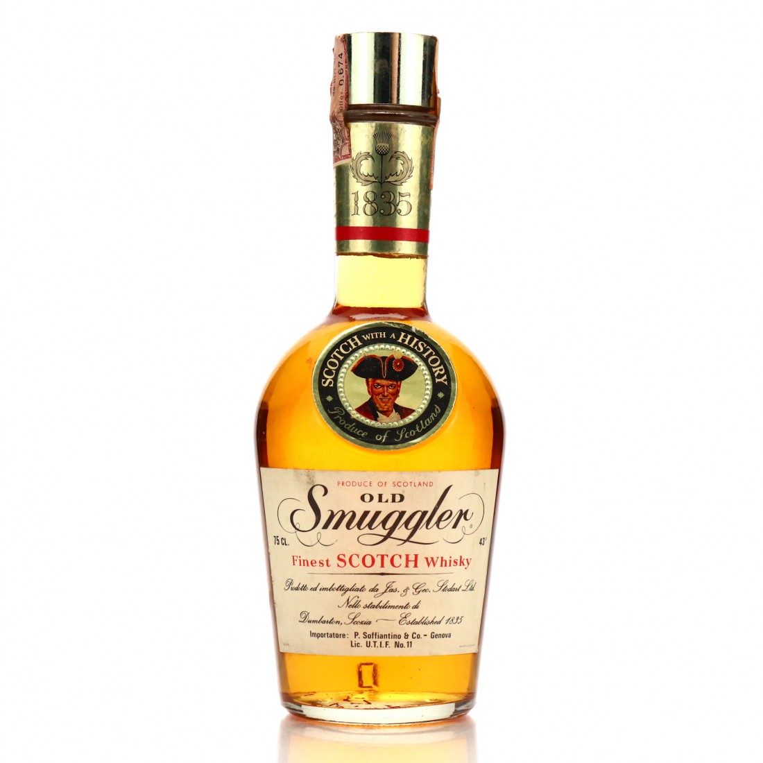 Old Smuggler Finest Scotch 1980s | Whisky Auctioneer