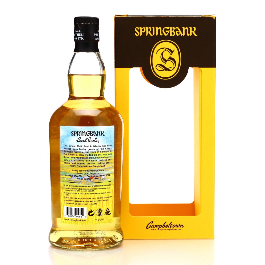 Springbank 2011 Local Barley 10 Year Old | Whisky Auctioneer