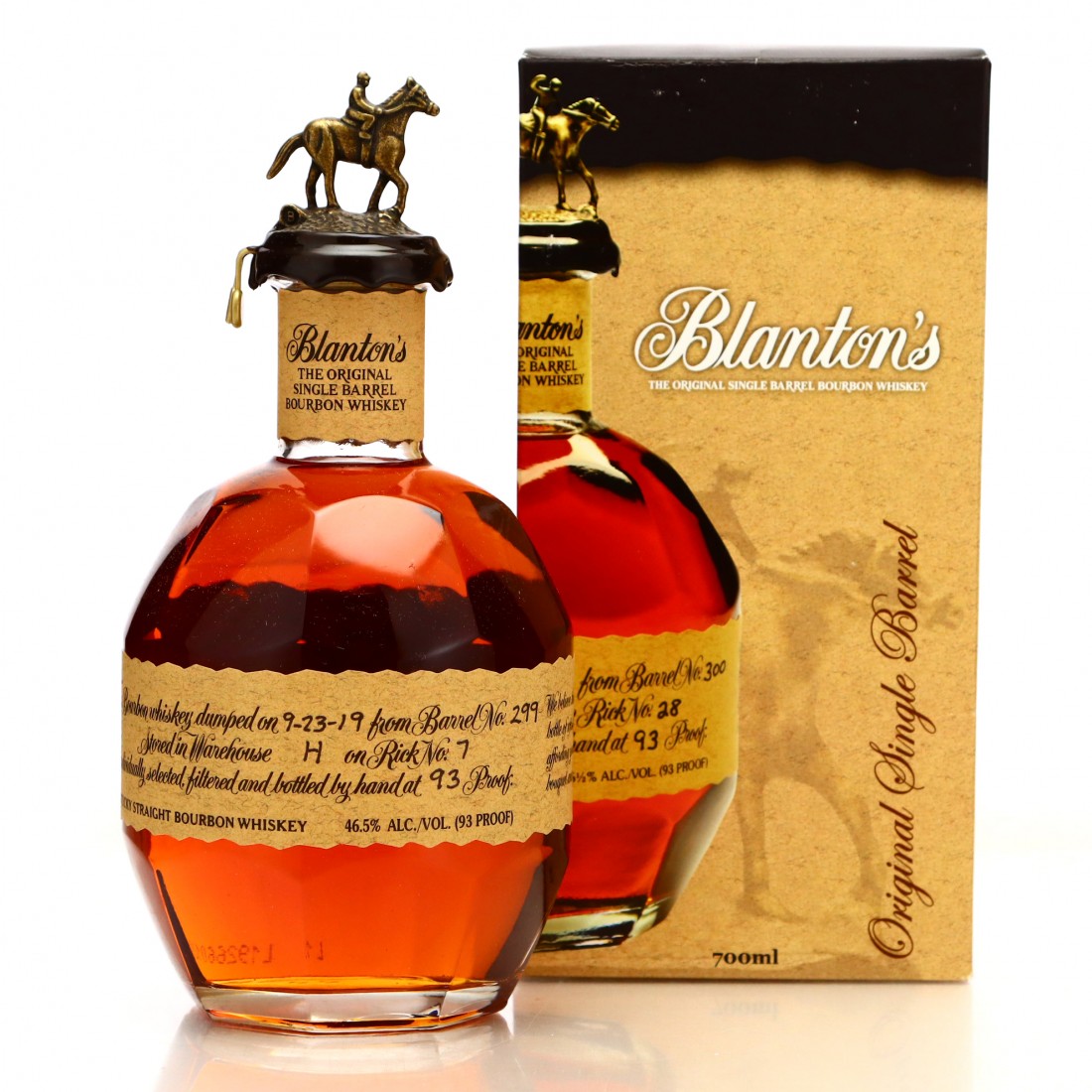 Blanton's Single Barrel dumped 2019 70cl | Whisky Auctioneer