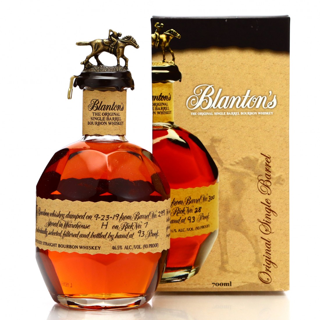 Blanton's Single Barrel dumped 2019 70cl | Whisky Auctioneer