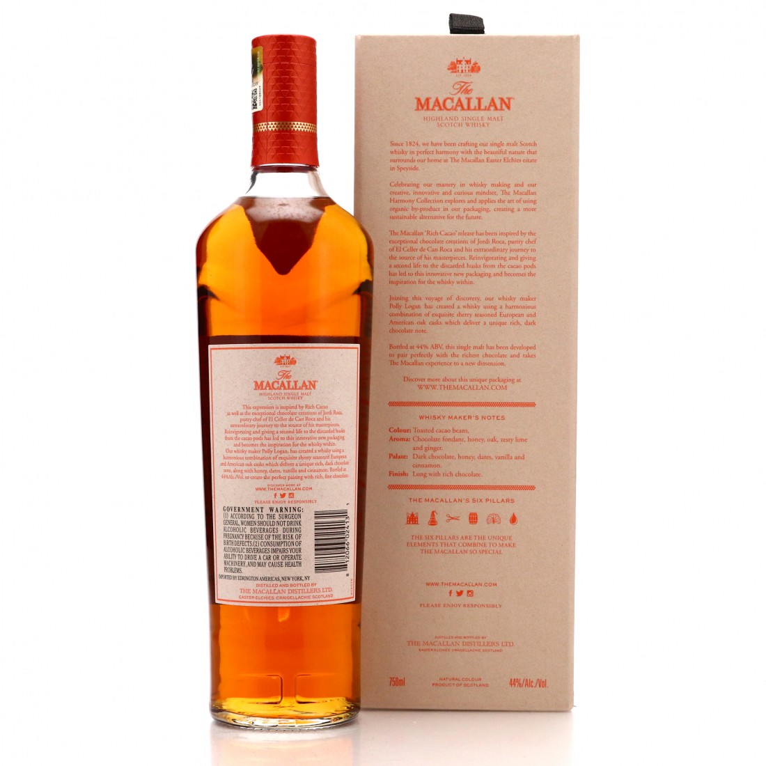 Macallan The Harmony Collection Rich Cacao 75cl / US Import | Whisky ...