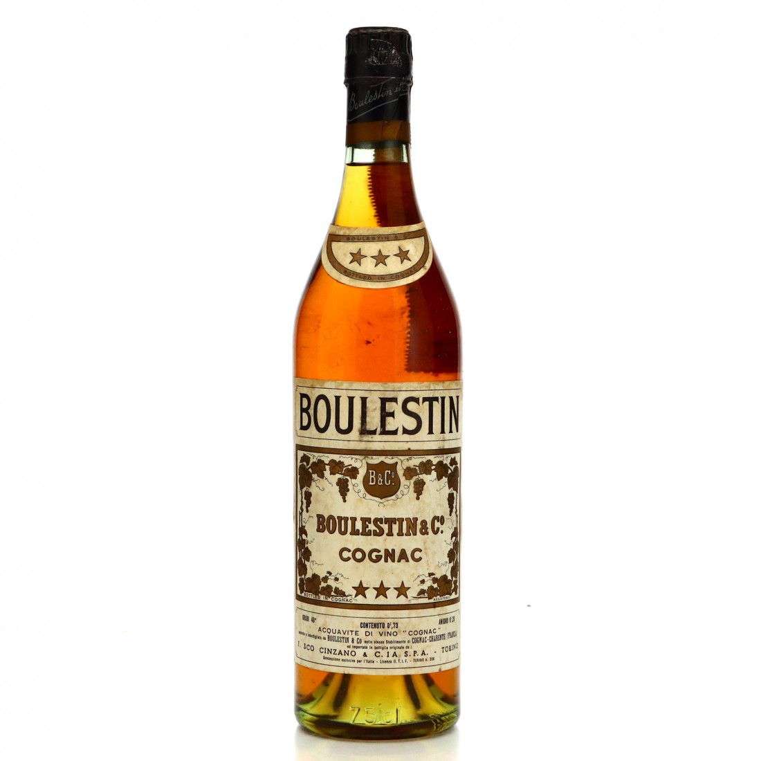 Boulestin 3 Star Cognac 1960s | Whisky Auctioneer
