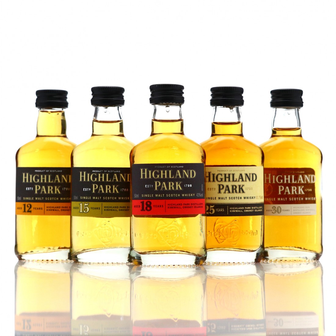 Highland Park Miniature x 5 | Whisky Auctioneer