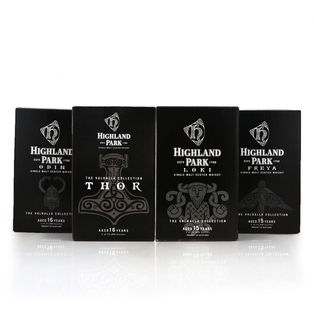 Highland Park Valhalla Collection 4 x 70cl | Whisky Auctioneer