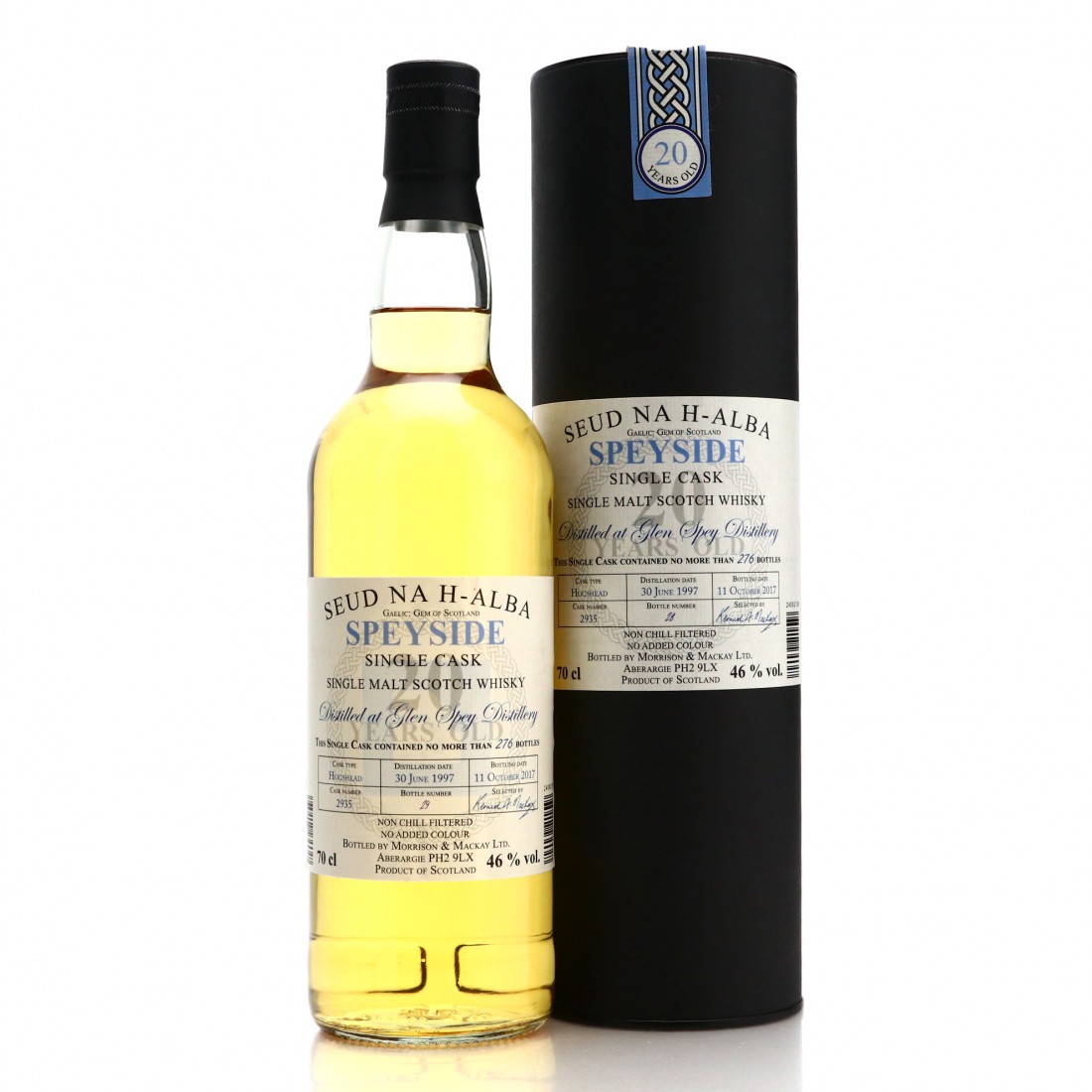 Glen Spey 1997 Seud Na H-Alba 20 Year Old | Whisky Auctioneer