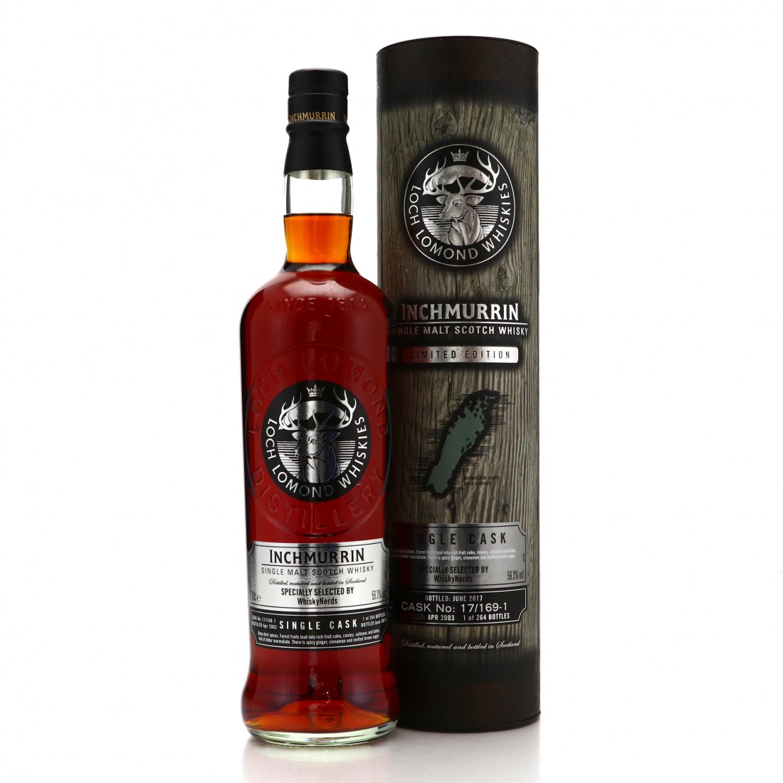 Inchmurrin 2003 Single Cask #17/169-1 / WhiskyNerds | Whisky Auctioneer