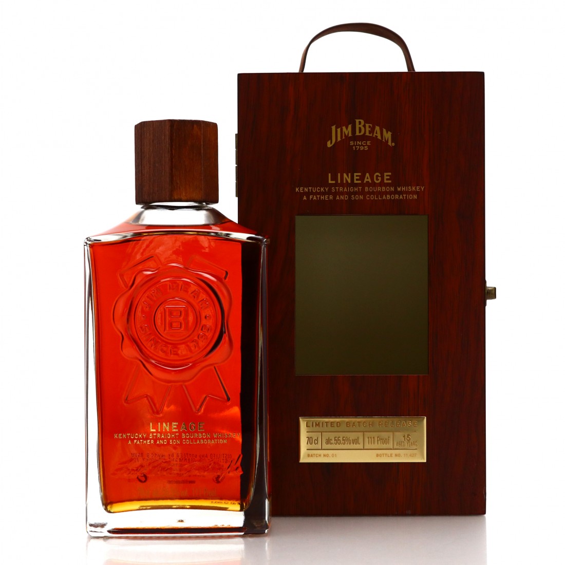 Jim Beam Lineage 15 Year Old Batch #1 70cl | Whisky Auctioneer