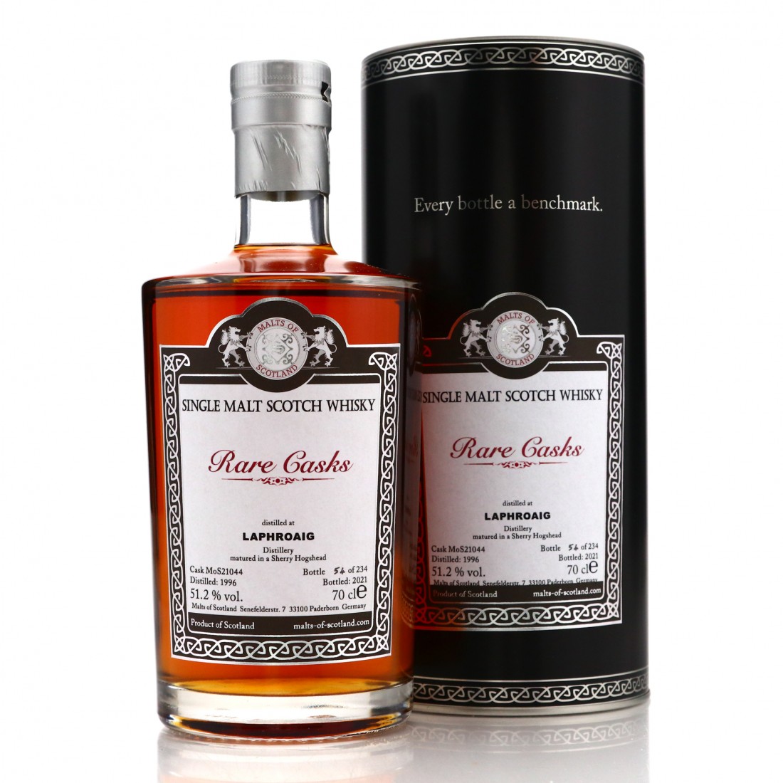 Laphroaig 1996 Malts of Scotland Sherry Hogshead | Whisky Auctioneer