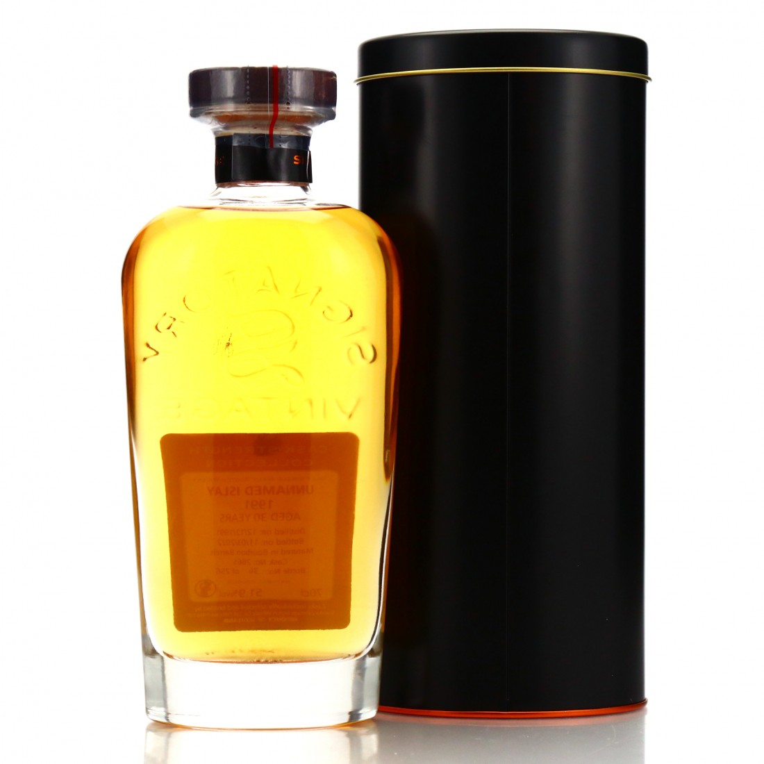 Islay Single Malt 1991 Signatory Vintage 30 Year Old Cask Strength ...