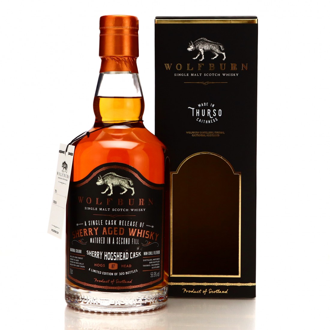 Wolfburn Single Sherry Cask #87 | Whisky Auctioneer