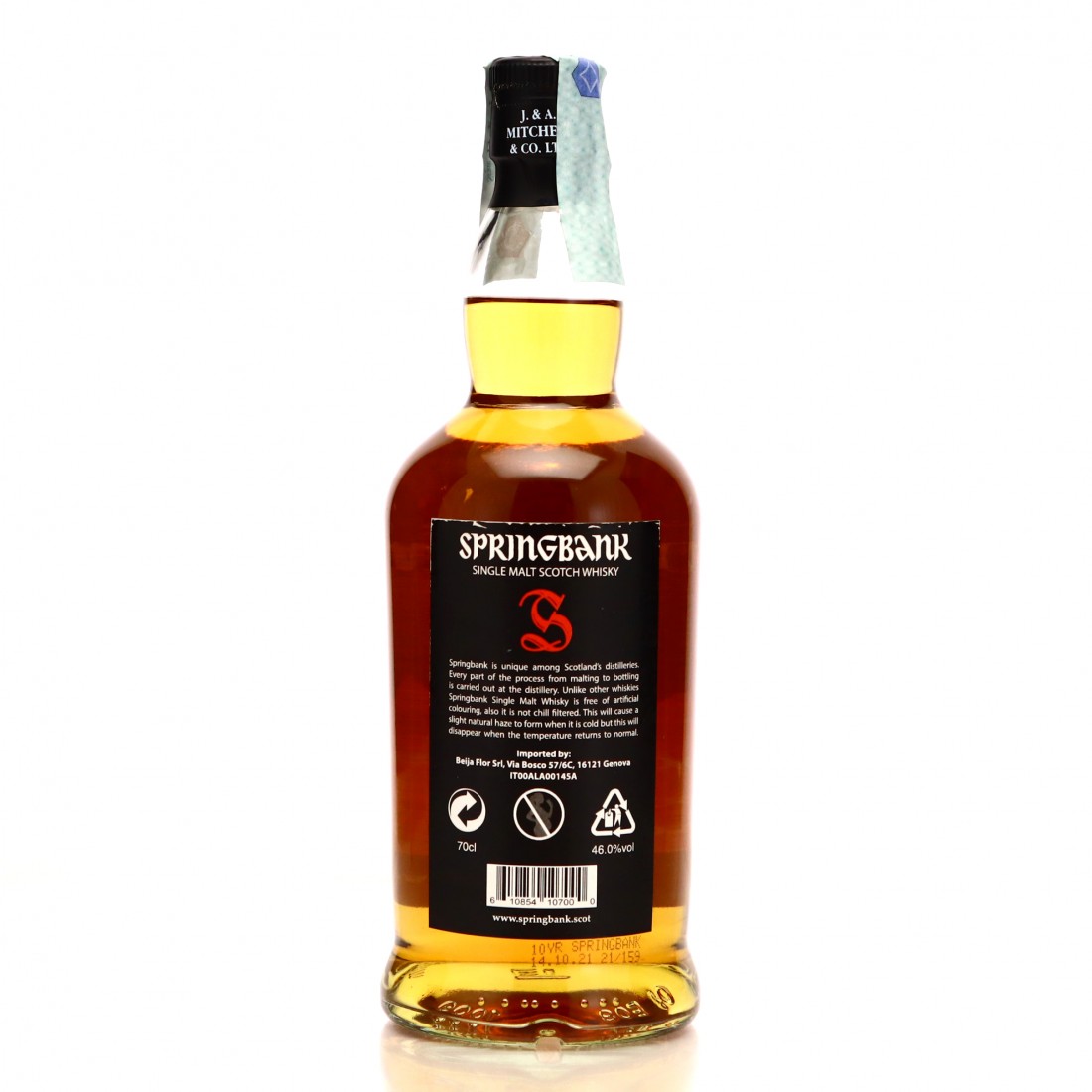 Springbank 10 Year Old 2021 Release | Whisky Auctioneer