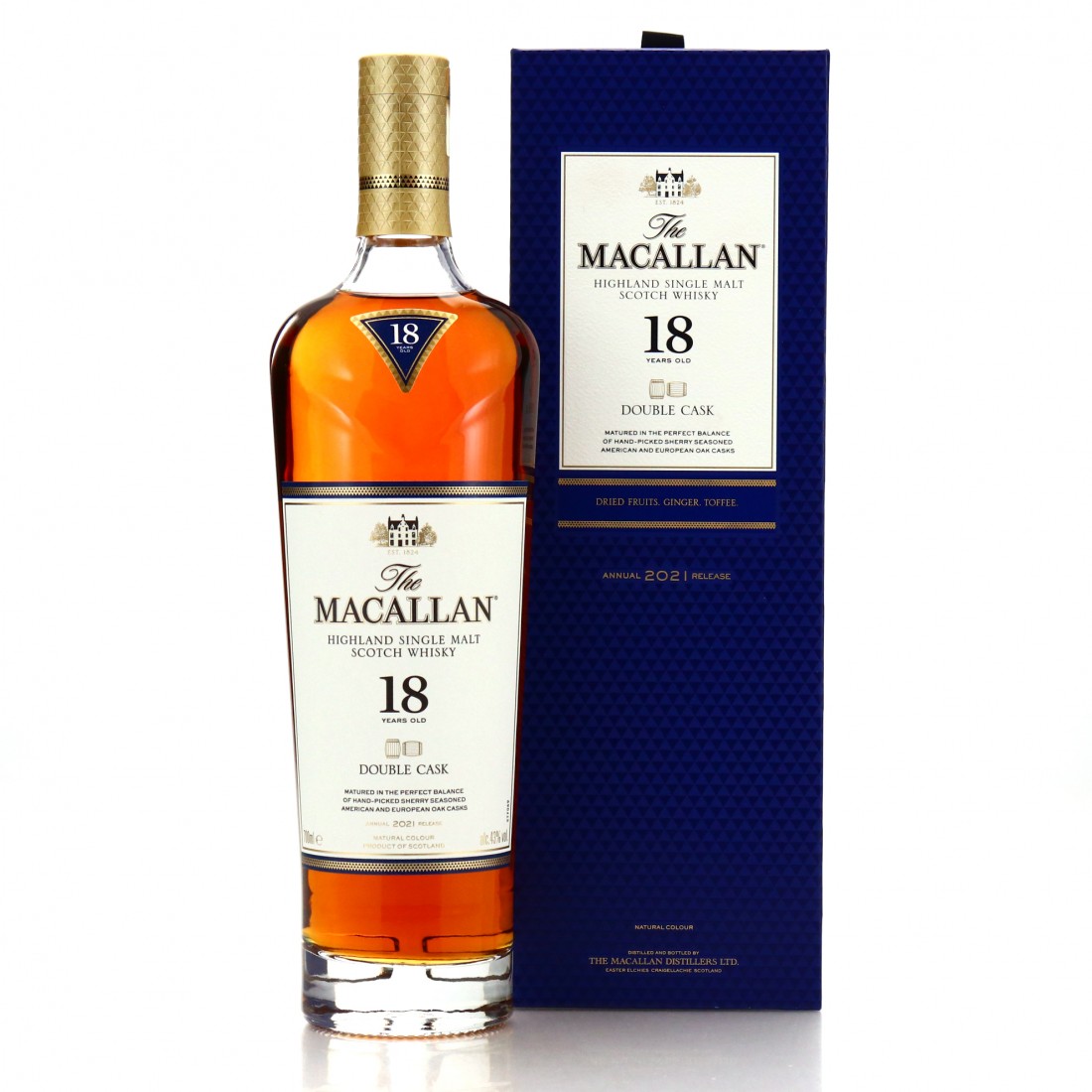 Macallan 18 Year Old Double Cask 2021 Release | Whisky Auctioneer