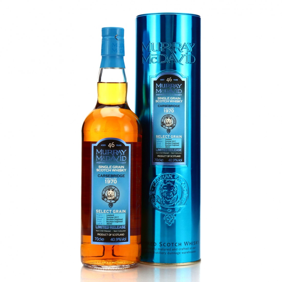 Carsebridge 1970 Murray McDavid 46 Year Old | Whisky Auctioneer