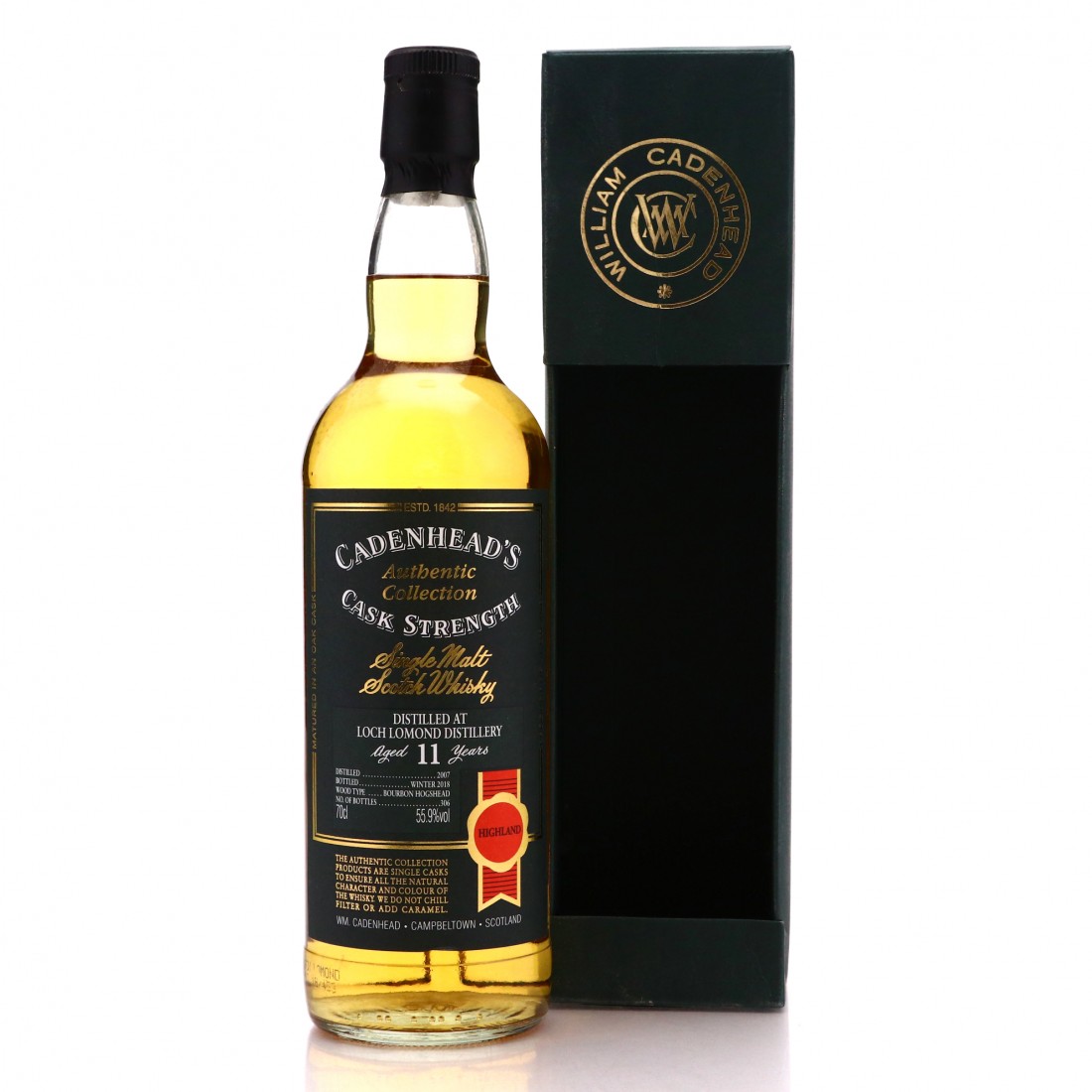 Loch Lomond 2007 Cadenhead's 11 Year Old | Whisky Auctioneer