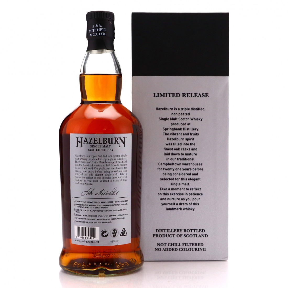 Hazelburn 21 Year Old 2022 Release | Whisky Auctioneer