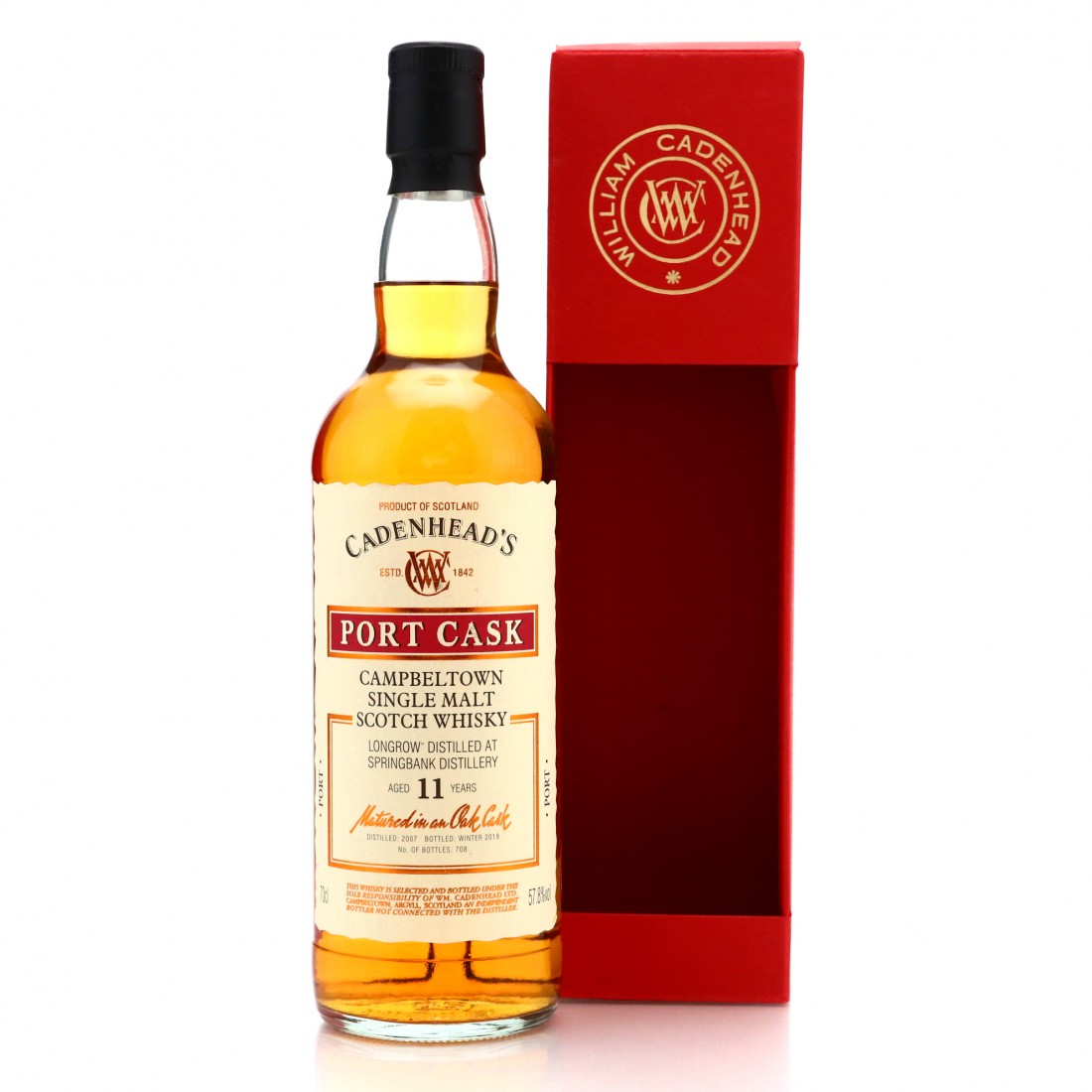 Longrow 2007 Cadenhead's 11 Year Old Port Cask | Whisky Auctioneer