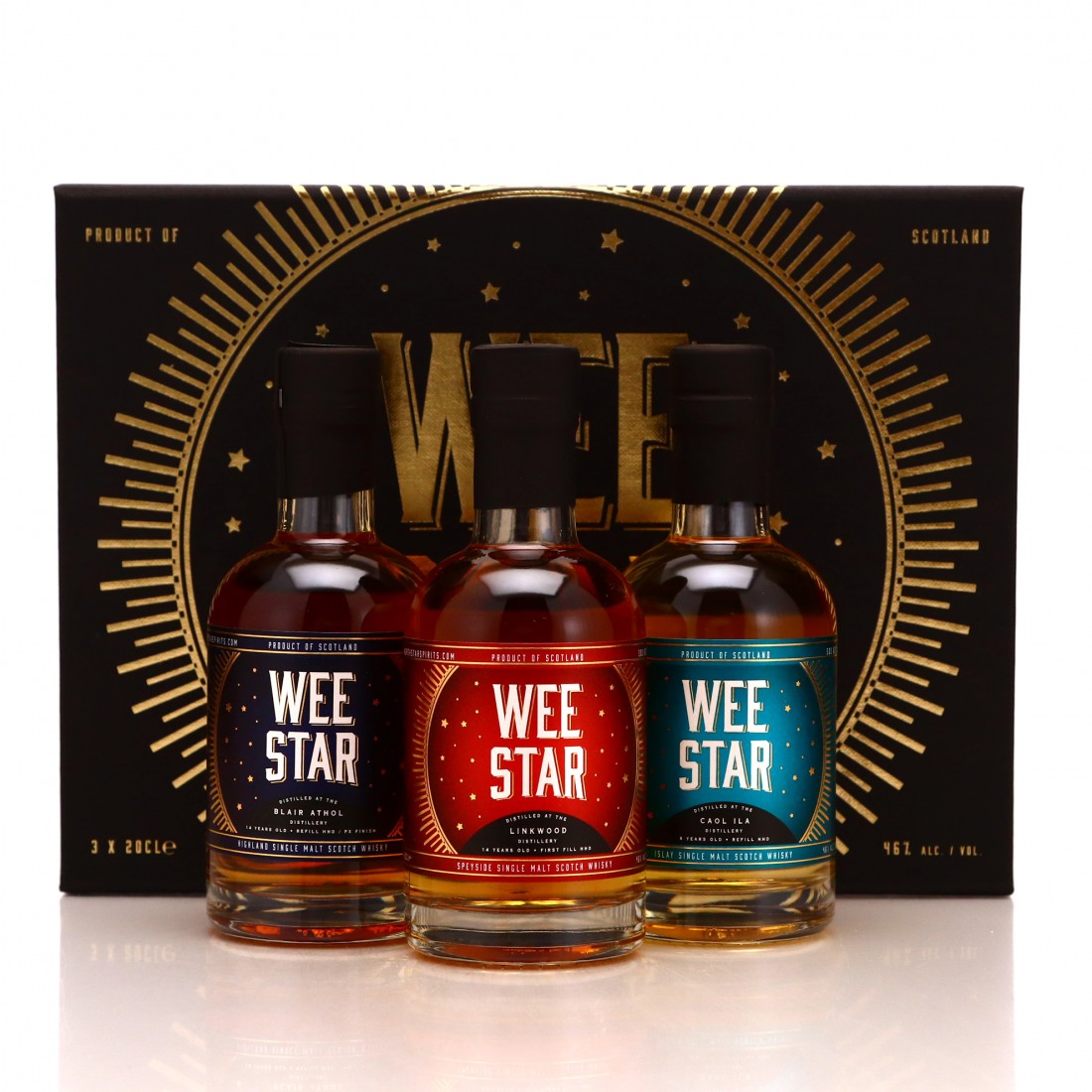 North Star Wee Star Gift Pack 3 x 20cl | Whisky Auctioneer