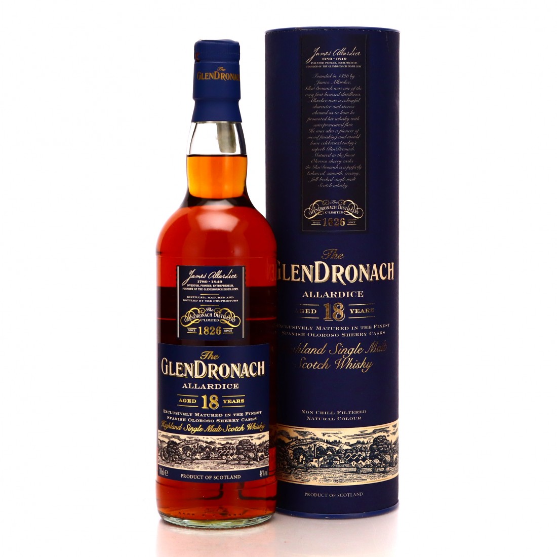 Glendronach 18 Year Old Allardice 2018 Release | Whisky Auctioneer