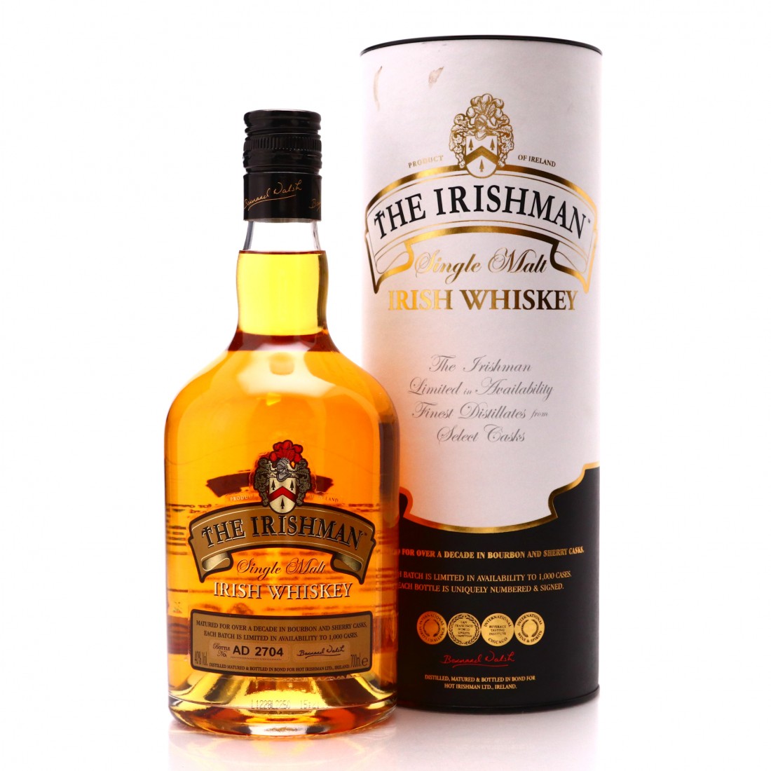 The Irishman Single Malt Irish Whiskey | Whisky Auctioneer