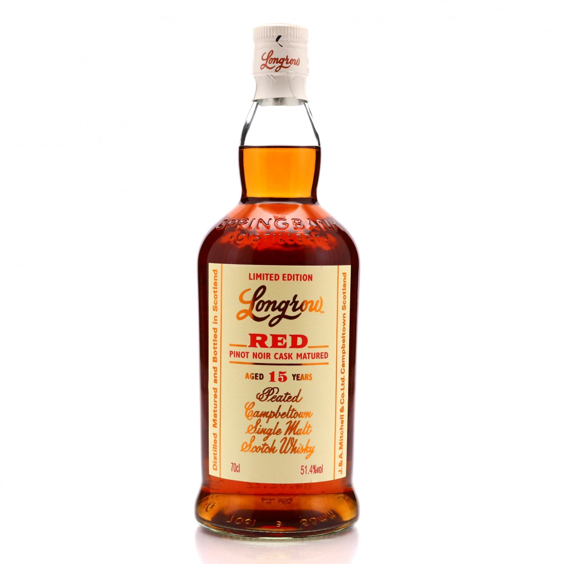 Longrow Red 15 Year Old Pinot Noir | Whisky Auctioneer