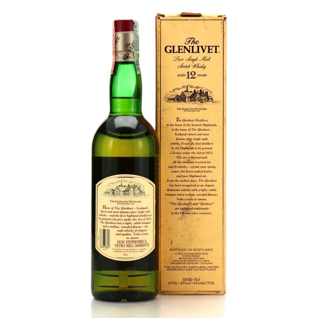 Glenlivet 12 Year Old 1990s | Whisky Auctioneer