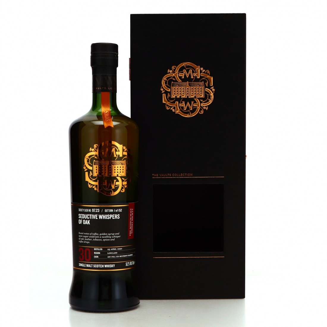 Littlemill 1990 SMWS 30 Year Old 97.23 / The Vaults Collection | Whisky ...
