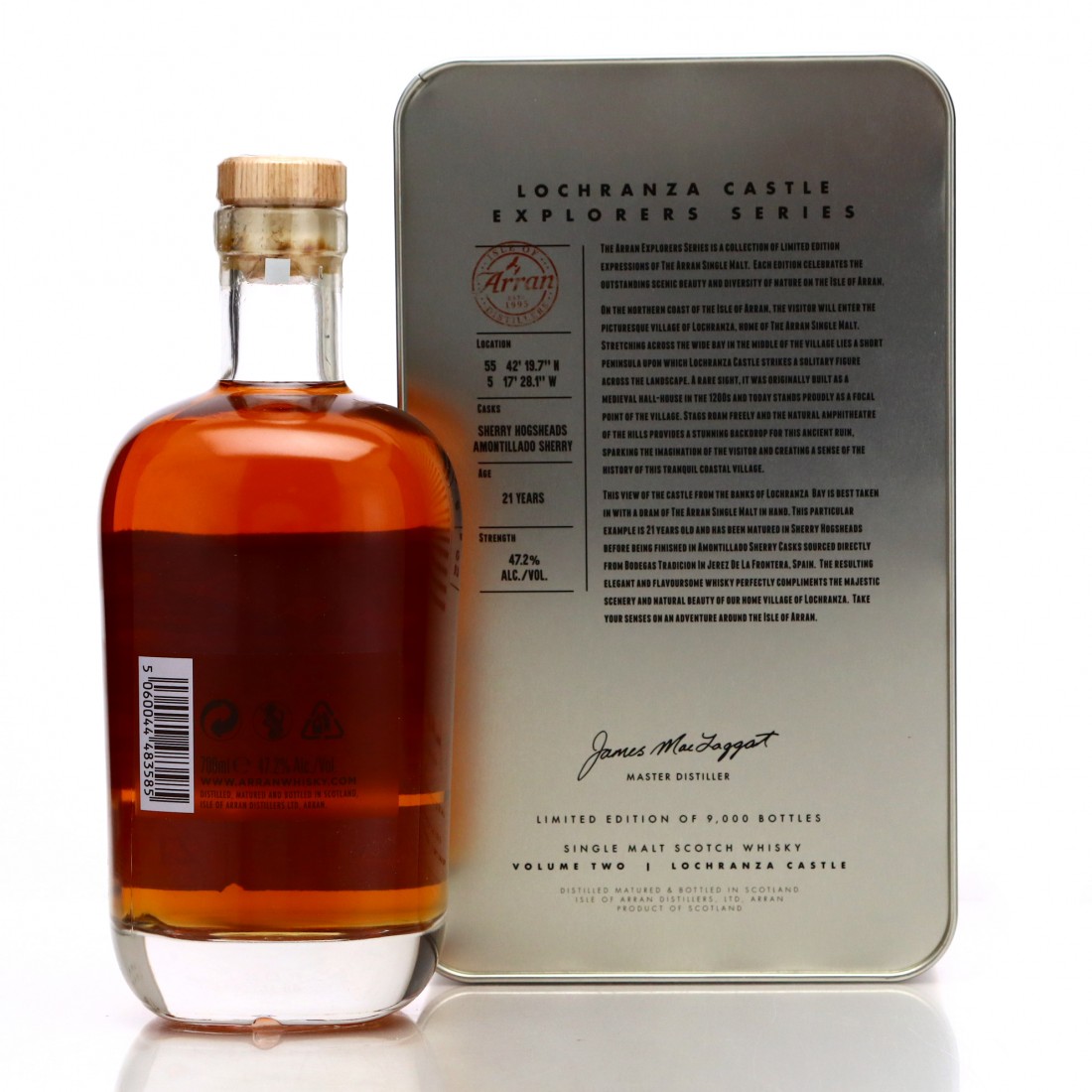 Arran 21 Year Old The Explorers Series Volume 2 / Lochranza Castle ...