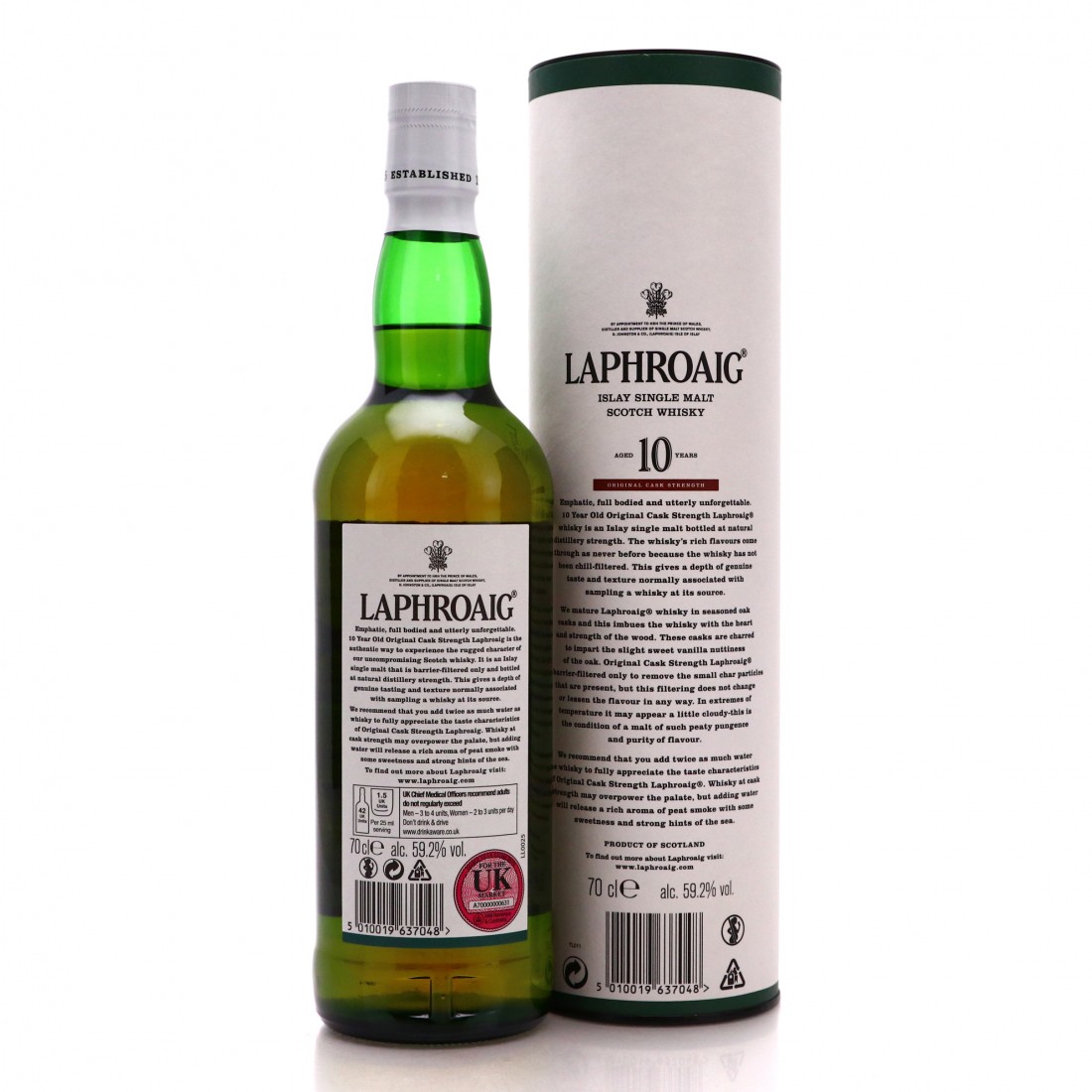 Laphroaig 10 Year Old Cask Strength Batch 008 Whisky Auctioneer