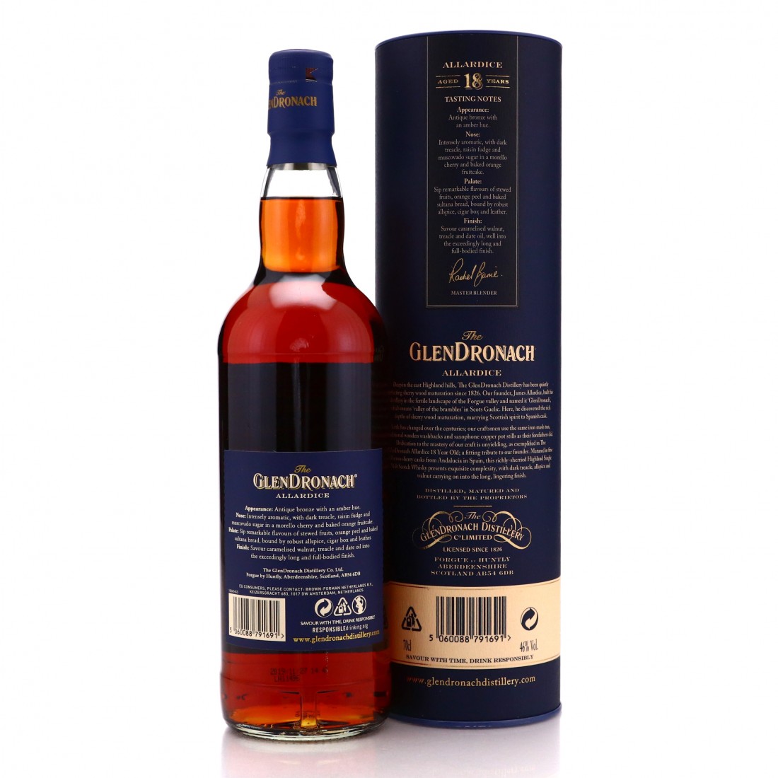 Glendronach 18 Year Old Allardice 2019 Release | Whisky Auctioneer