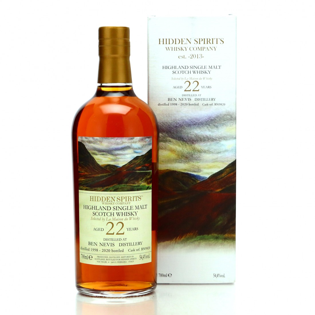 Ben Nevis 1998 Hidden Spirits 22 Year Old / LMDW | Whisky Auctioneer
