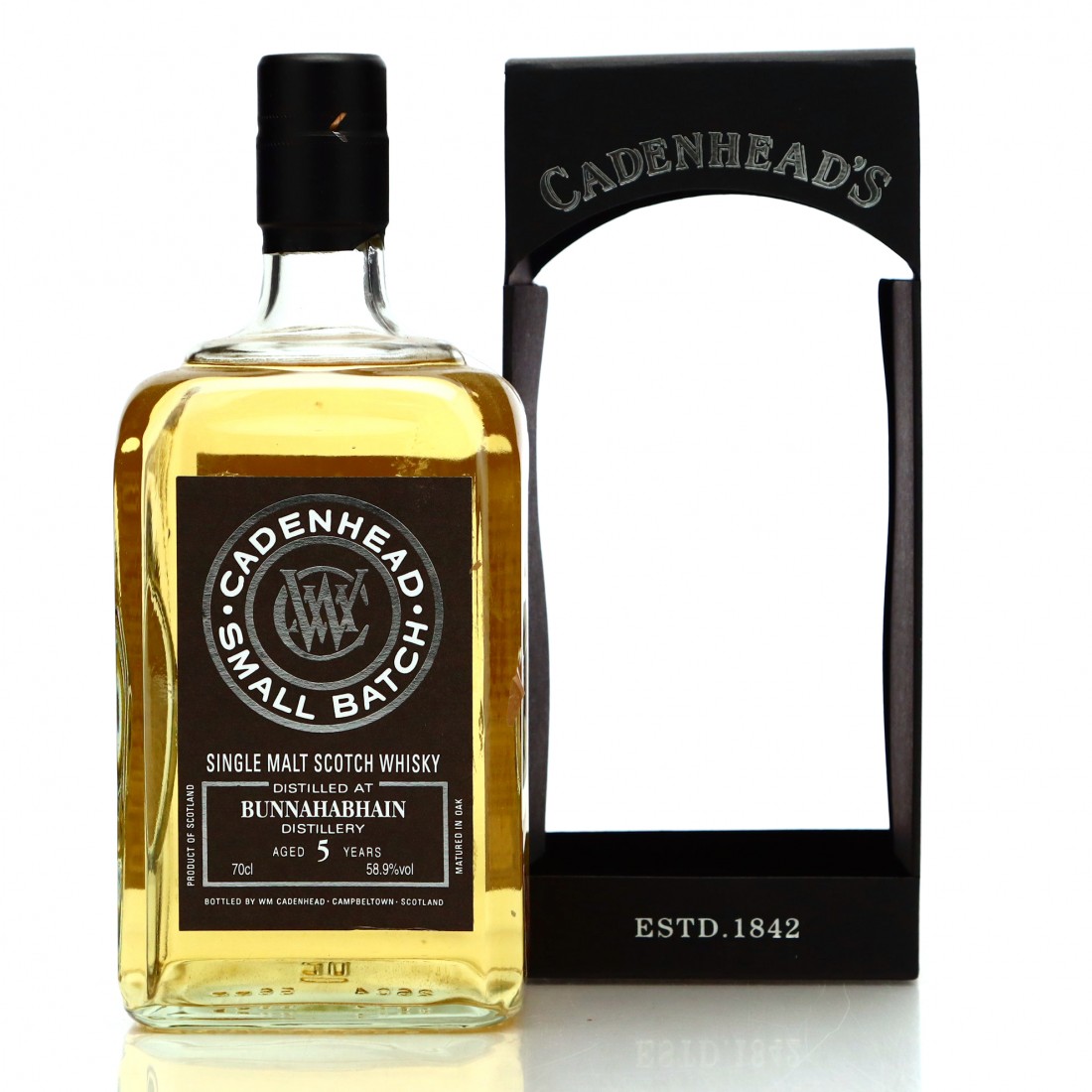 Bunnahabhain Heavily Peated 2013 Cadenhead's 5 Year Old Small Batch ...