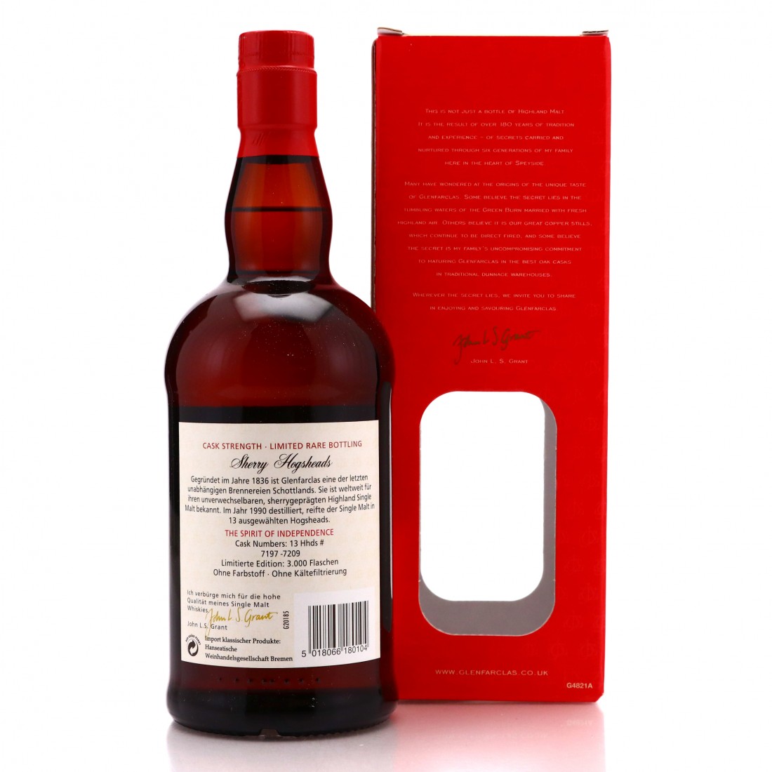 Glenfarclas 1990 Cask Strength Sherry Hogsheads | Whisky Auctioneer